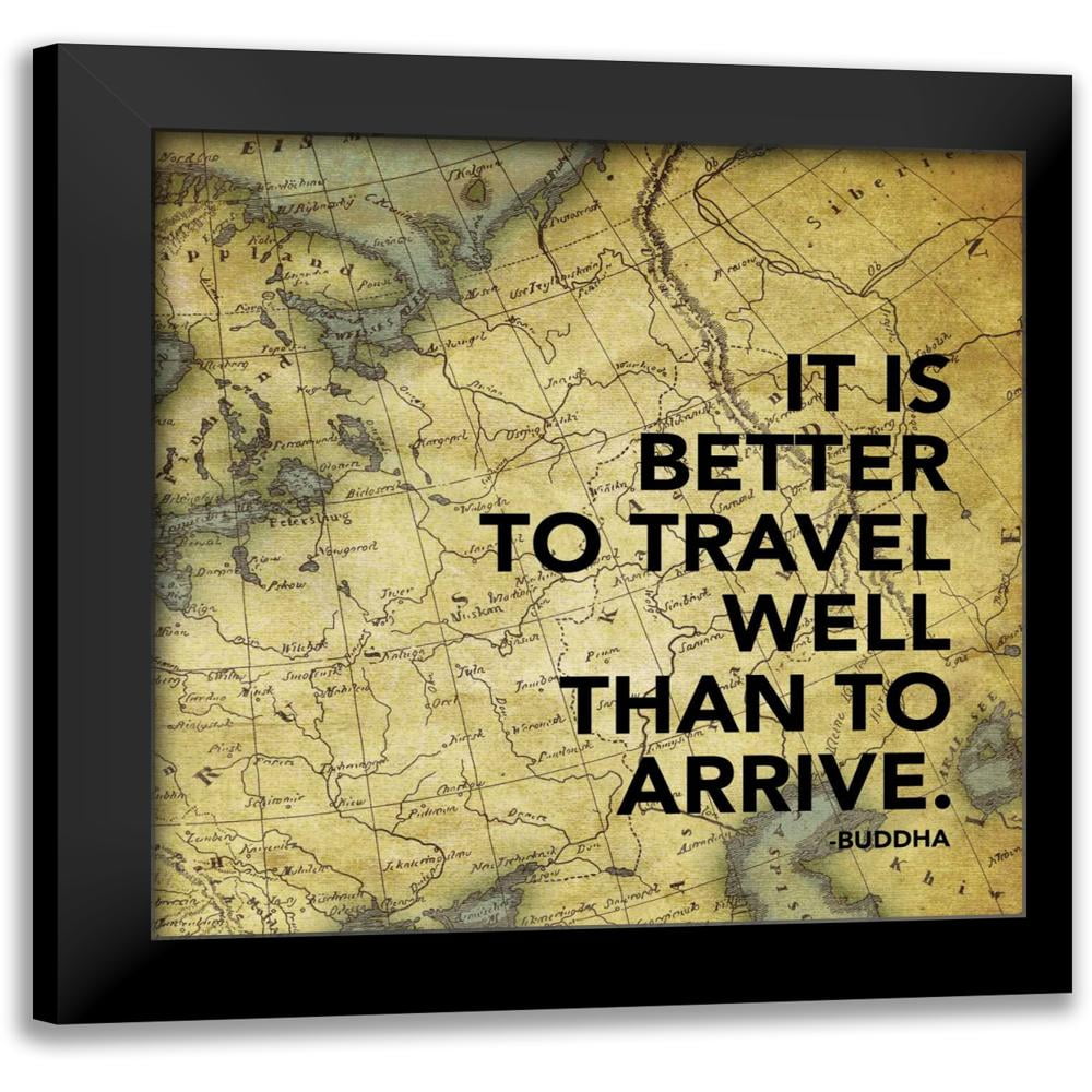 Grey, Jace 20x20 Black Modern Framed Museum Art Print Titled - Map ...