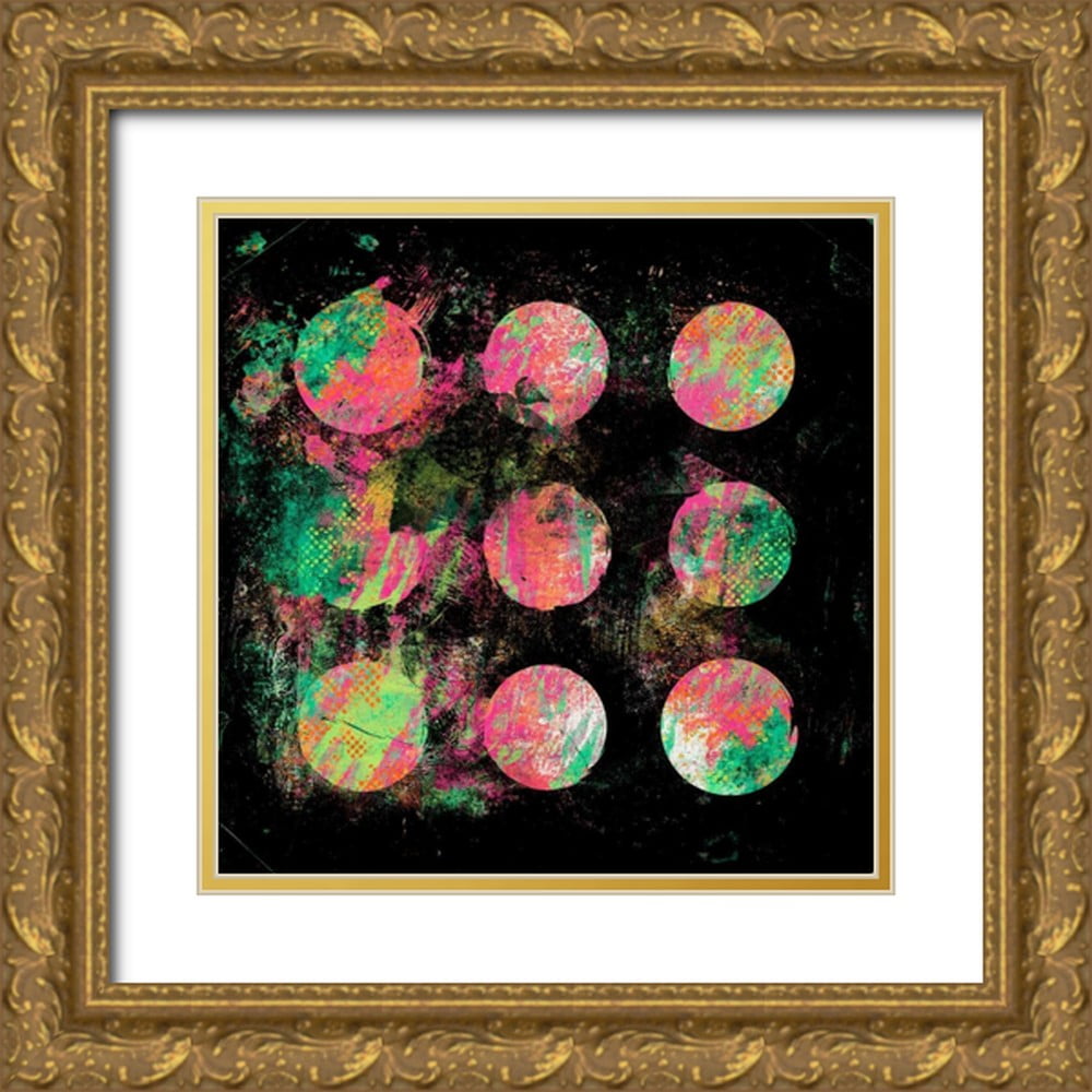 Grey, Jace 20x20 Gold Ornate Wood Framed with Double Matting Museum Art ...