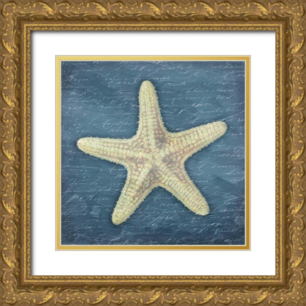 Grey, Jace 20x20 Gold Ornate Wood Framed with Double Matting Museum Art ...