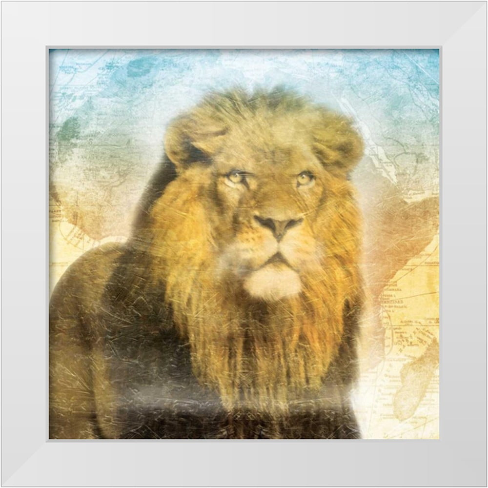 Grey, Jace 20x20 White Modern Wood Framed Museum Art Print Titled ...