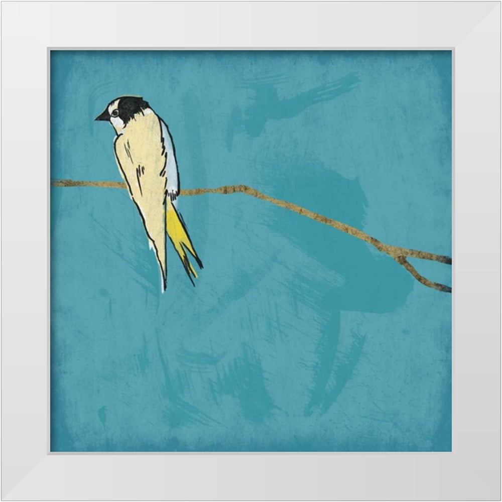 Grey, Jace 20x20 White Modern Wood Framed Museum Art Print Titled ...