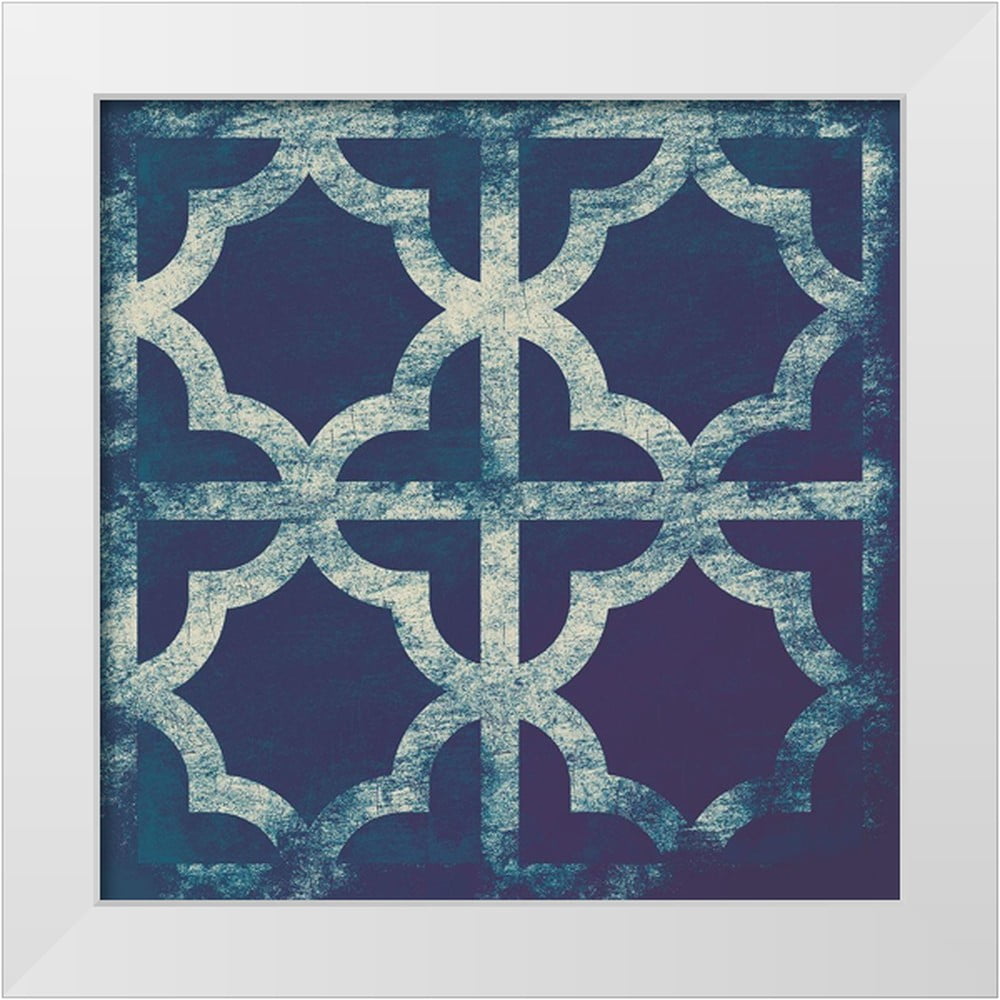 Grey, Jace 20x20 White Modern Wood Framed Museum Art Print Titled ...