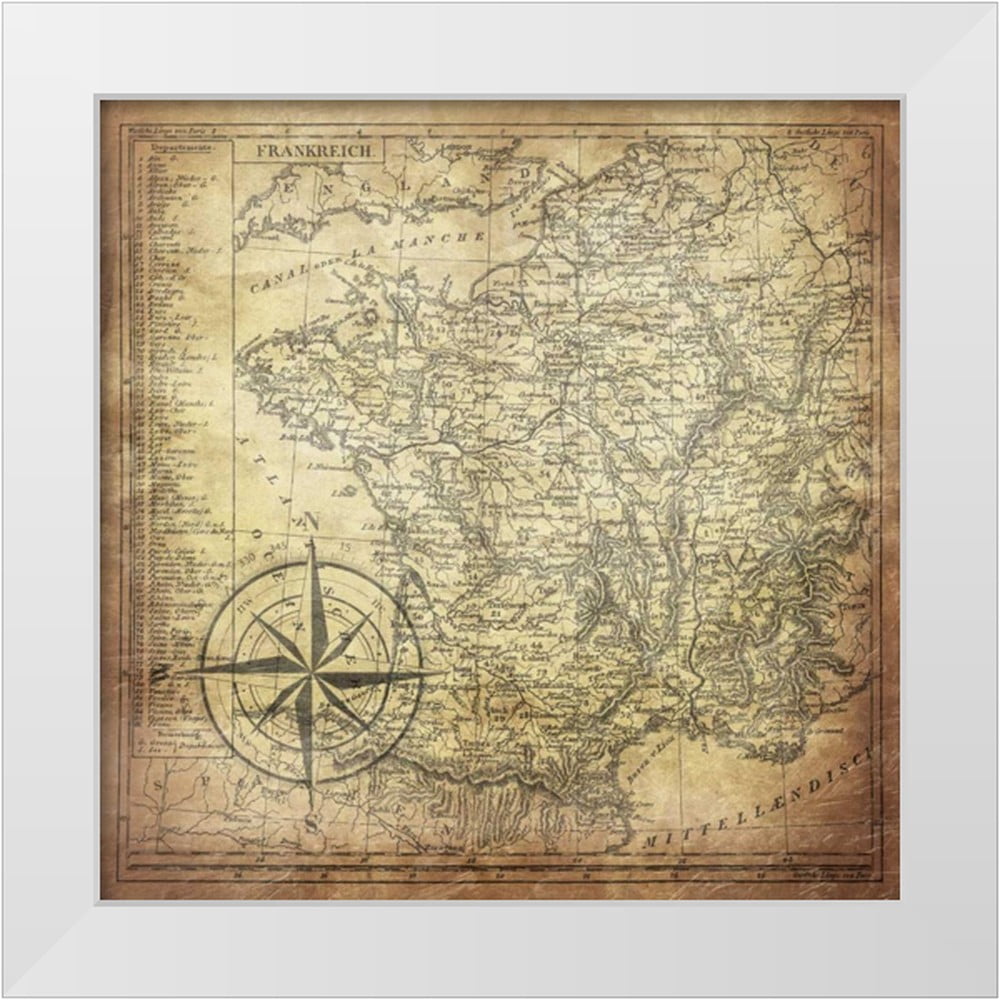 Grey, Jace 20x20 White Modern Wood Framed Museum Art Print Titled ...
