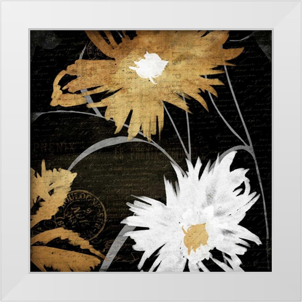 Grey, Jace 20x20 White Modern Wood Framed Museum Art Print Titled ...
