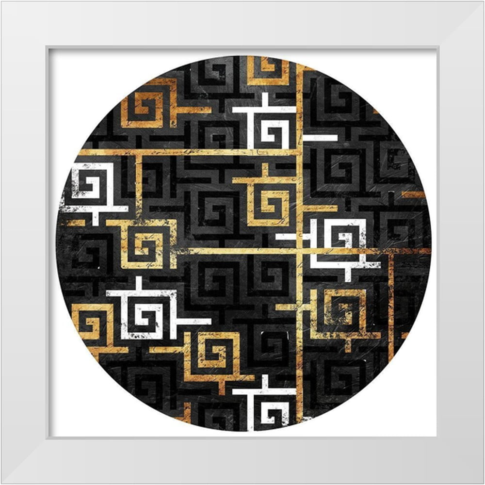 Grey, Jace 20x20 White Modern Wood Framed Museum Art Print Titled ...