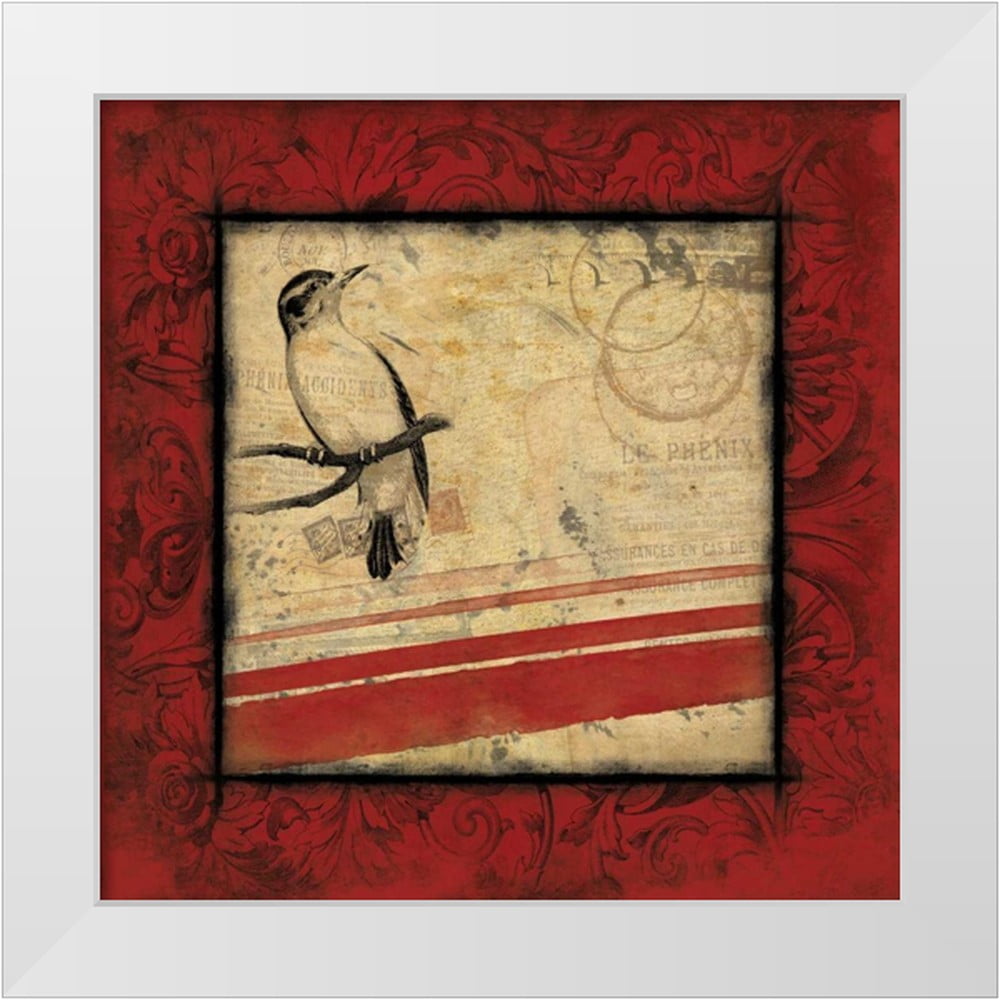 Grey, Jace 20x20 White Modern Wood Framed Museum Art Print Titled - Le ...