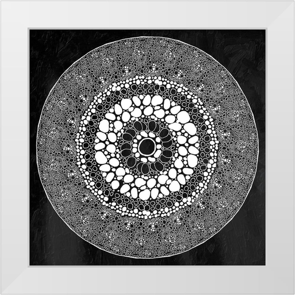 Grey, Jace 20x20 White Modern Wood Framed Museum Art Print Titled - One ...