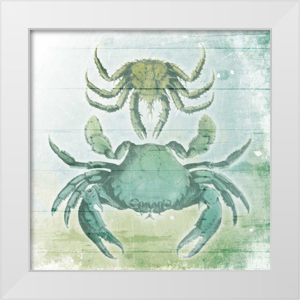 Grey, Jace 20x20 White Modern Wood Framed Museum Art Print Titled - Sea ...