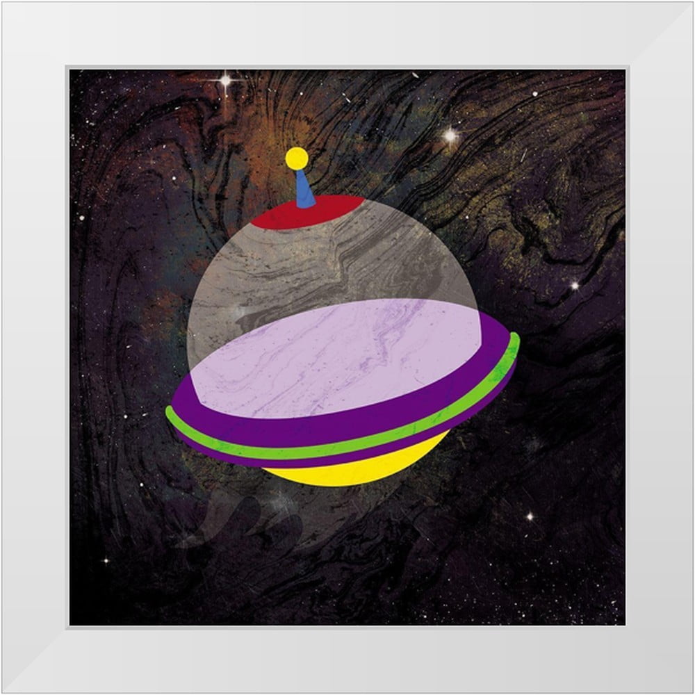 Grey, Jace 20x20 White Modern Wood Framed Museum Art Print Titled ...
