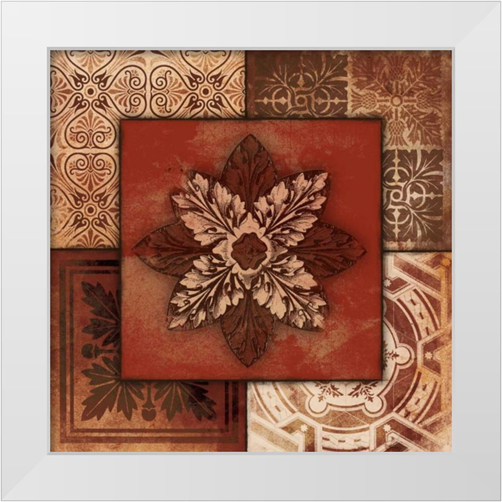 Grey, Jace 20x20 White Modern Wood Framed Museum Art Print Titled ...