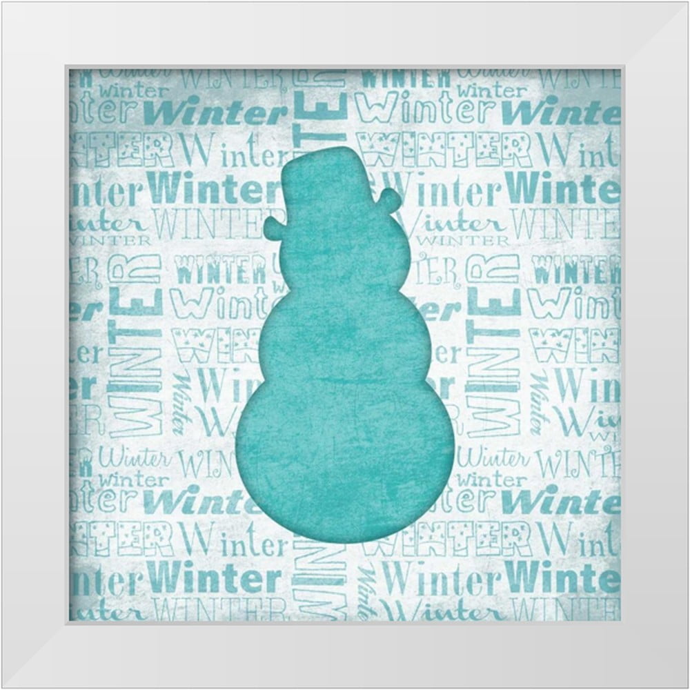 Grey, Jace 20x20 White Modern Wood Framed Museum Art Print Titled ...