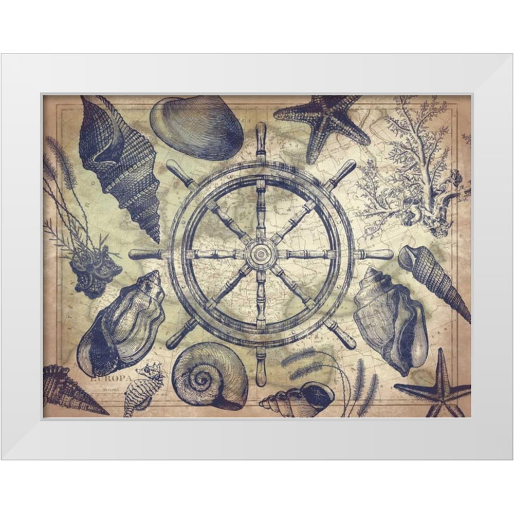 Grey, Jace 24x19 White Modern Wood Framed Museum Art Print Titled ...
