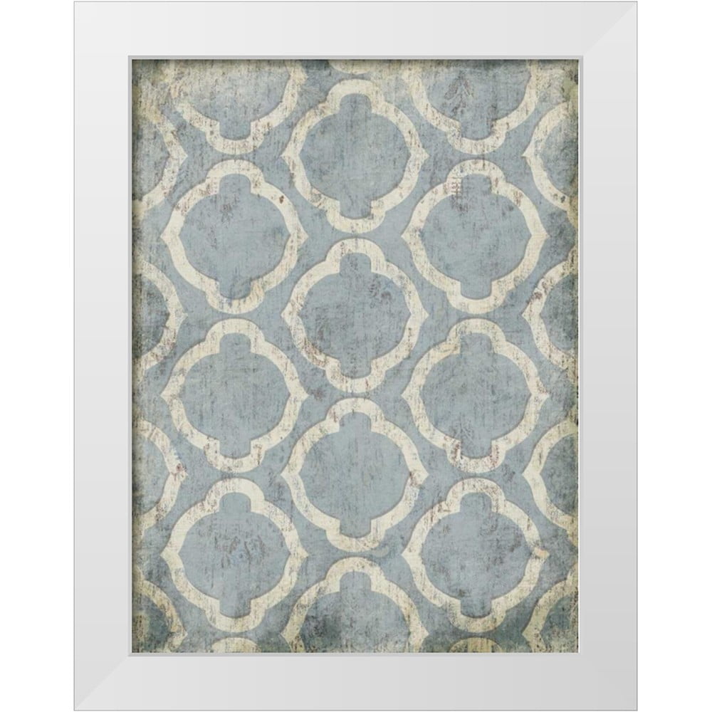 Grey, Jace 25x32 White Modern Wood Framed Museum Art Print Titled ...
