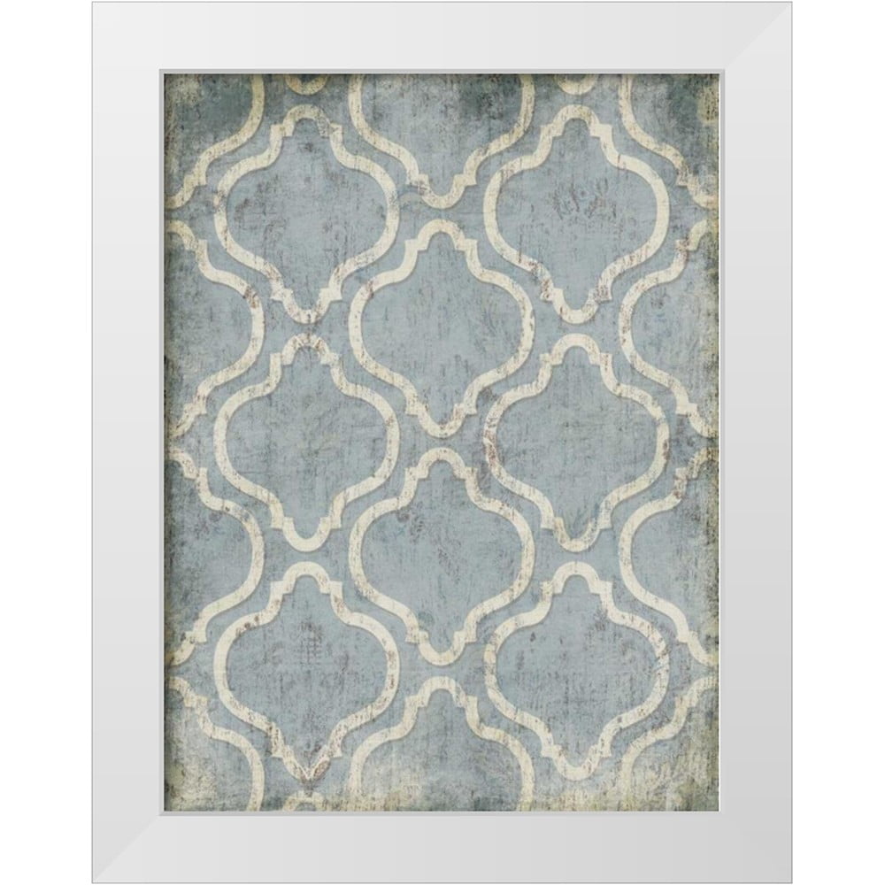 Grey, Jace 25x32 White Modern Wood Framed Museum Art Print Titled ...