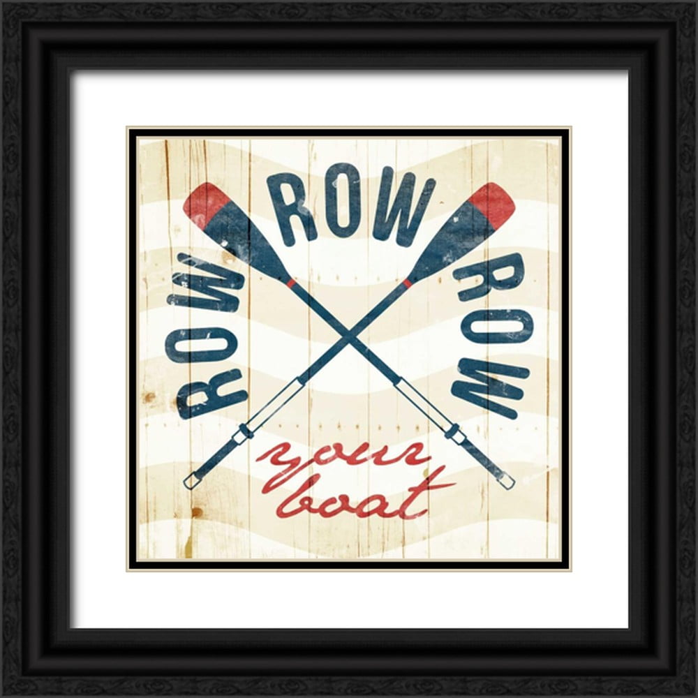 Grey, Jace 26x26 Black Ornate Wood Framed with Double Matting Museum ...