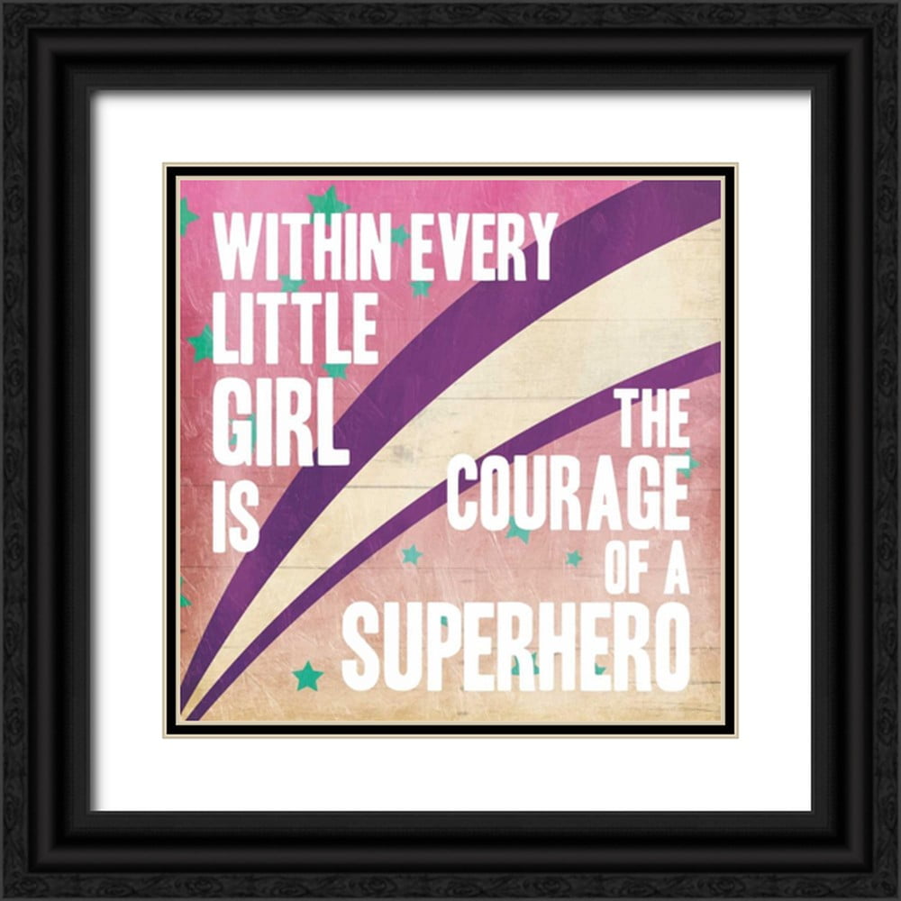 Grey, Jace 26x26 Black Ornate Wood Framed with Double Matting Museum ...