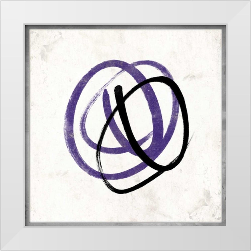 Grey, Jace 26x26 White Modern Wood Framed Museum Art Print Titled ...