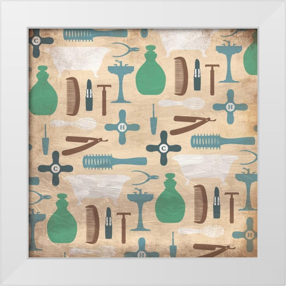Grey, Jace 26x26 White Modern Wood Framed Museum Art Print Titled ...