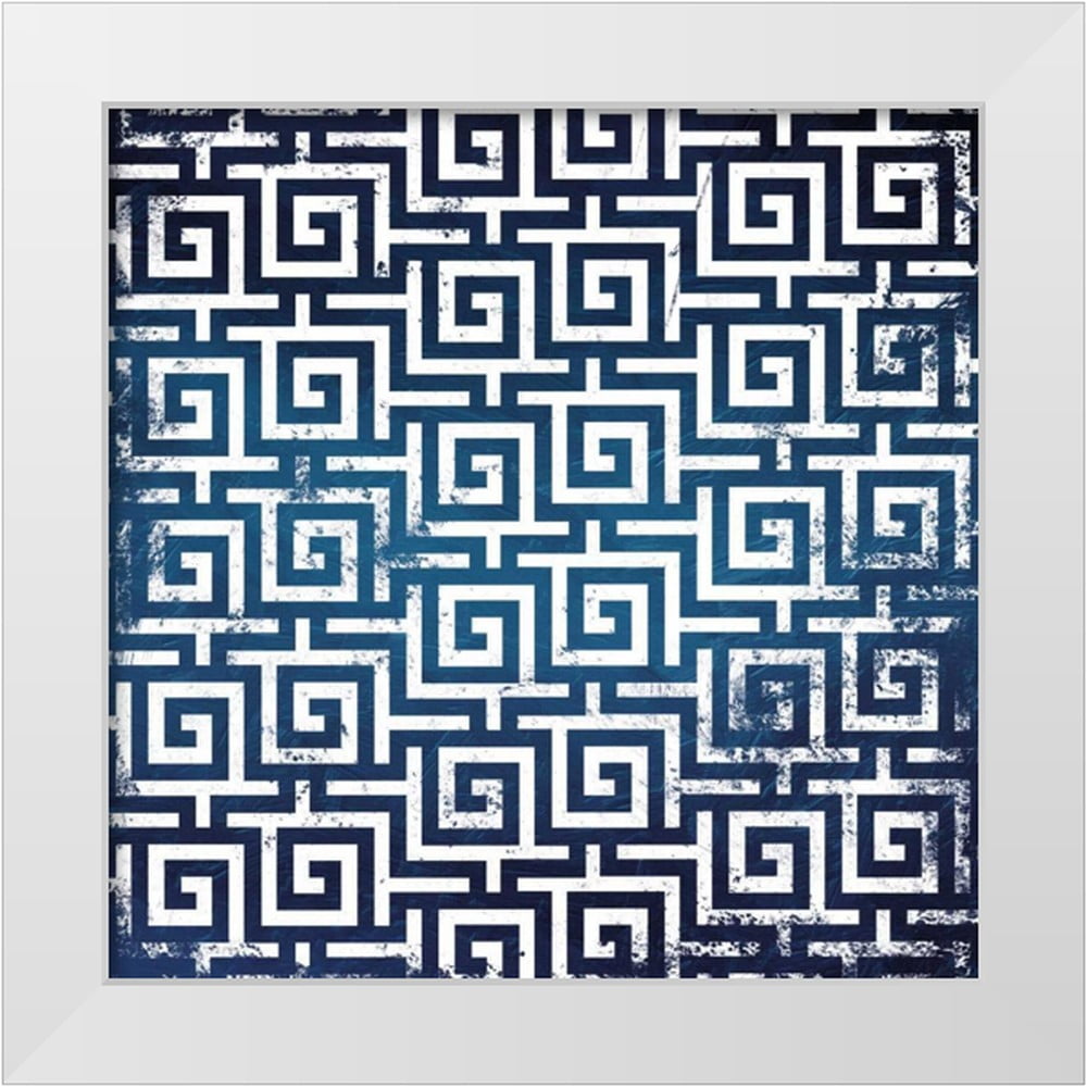 Grey, Jace 26x26 White Modern Wood Framed Museum Art Print Titled ...