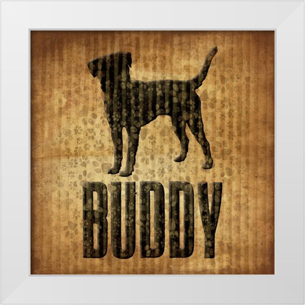 Grey, Jace 26x26 White Modern Wood Framed Museum Art Print Titled ...