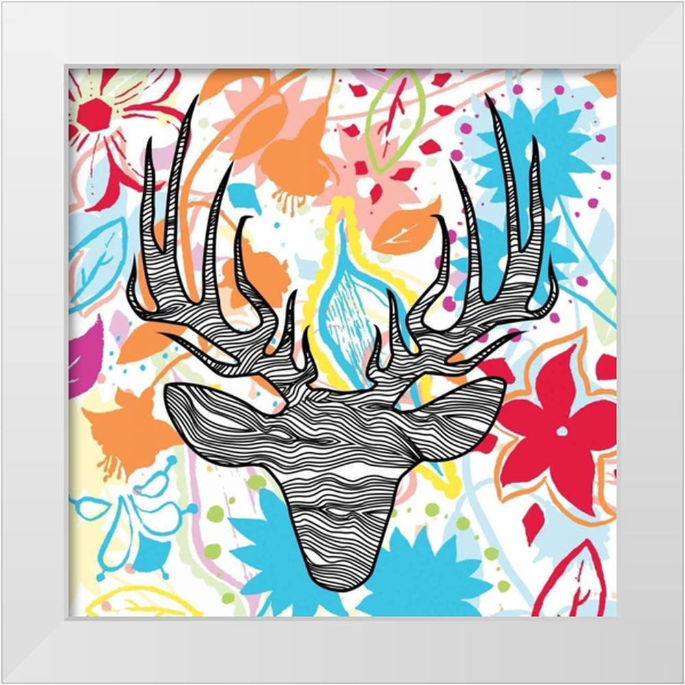 Grey, Jace 26x26 White Modern Wood Framed Museum Art Print Titled ...