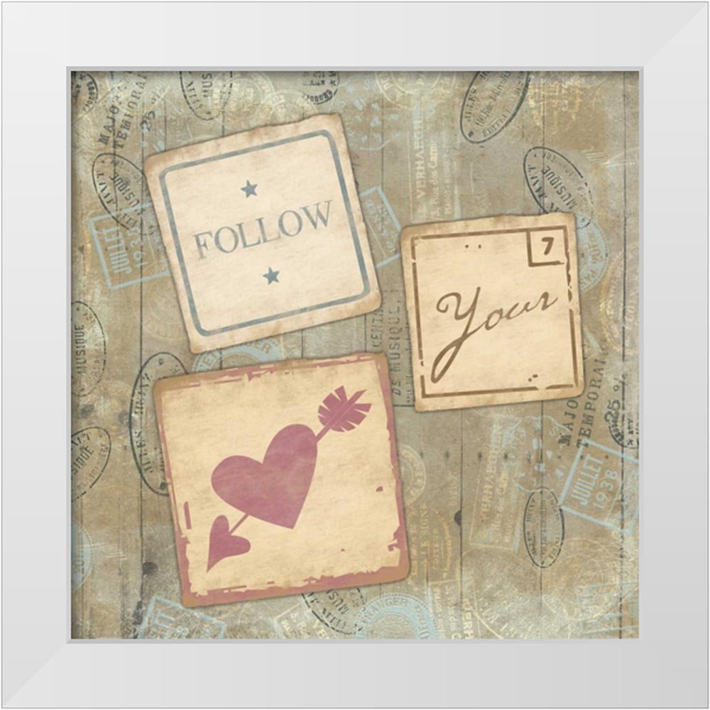 Grey, Jace 26x26 White Modern Wood Framed Museum Art Print Titled ...