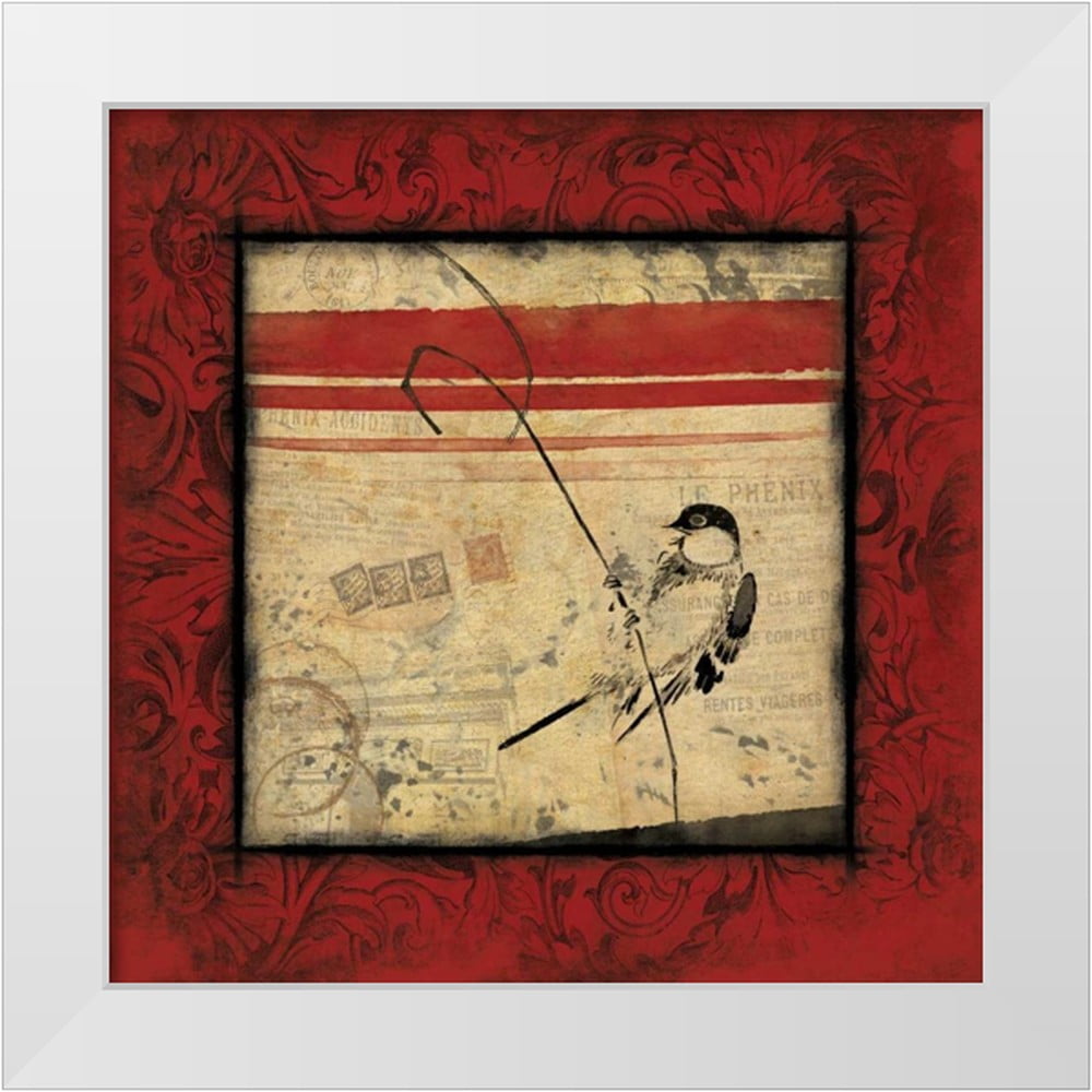 Grey, Jace 26x26 White Modern Wood Framed Museum Art Print Titled - Le ...