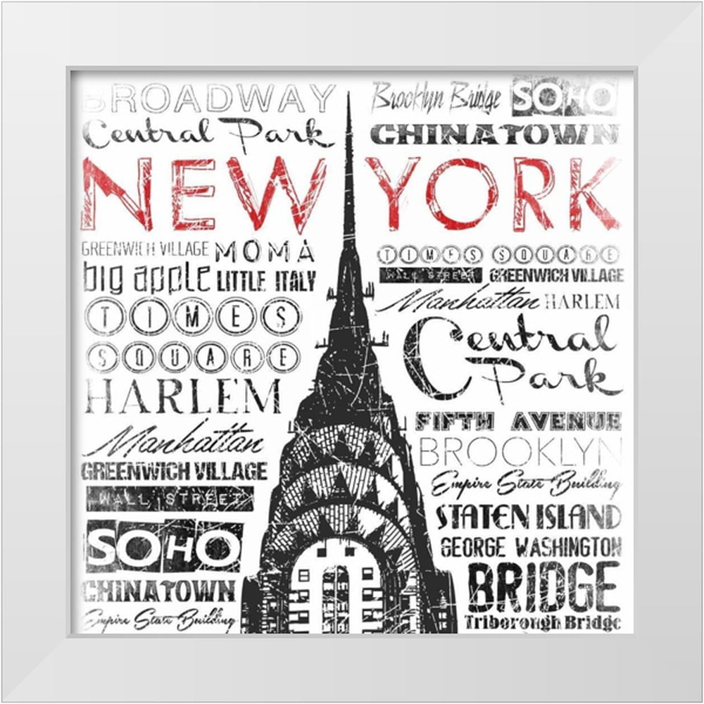 Grey, Jace 26x26 White Modern Wood Framed Museum Art Print Titled - New ...