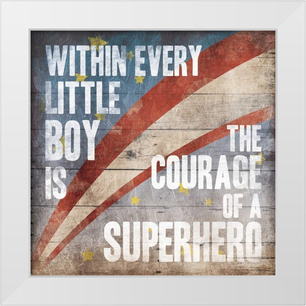 Grey, Jace 26x26 White Modern Wood Framed Museum Art Print Titled ...