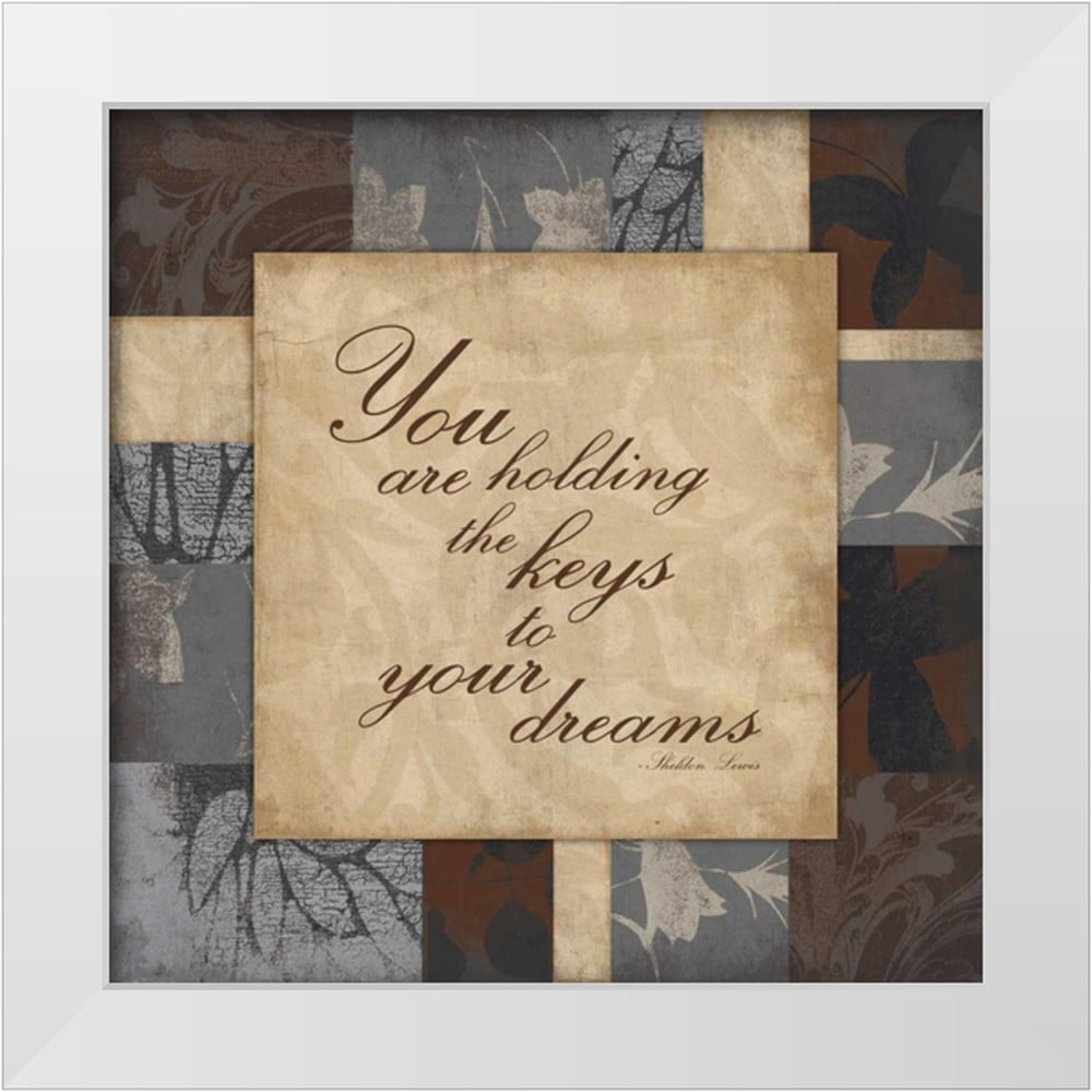 Grey, Jace 26x26 White Modern Wood Framed Museum Art Print Titled ...