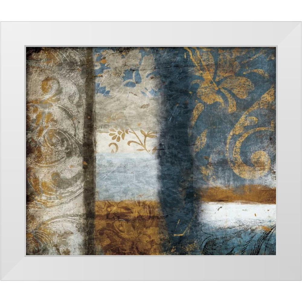 Grey, Jace 30x26 White Modern Wood Framed Museum Art Print Titled ...