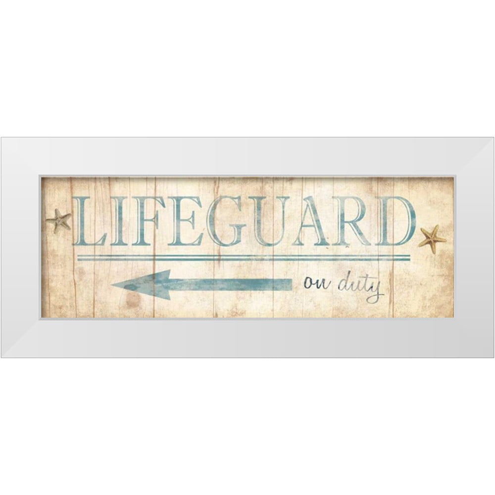 Grey, Jace 32x14 White Modern Wood Framed Museum Art Print Titled ...