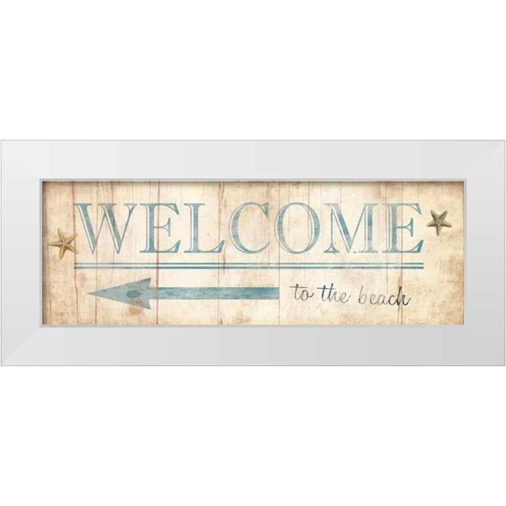 Grey, Jace 32x14 White Modern Wood Framed Museum Art Print Titled ...
