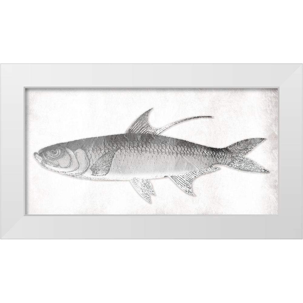 Grey, Jace 32x18 White Modern Wood Framed Museum Art Print Titled ...