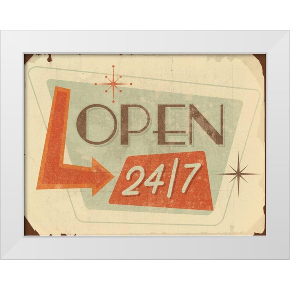 Grey, Jace 32x25 White Modern Wood Framed Museum Art Print Titled ...