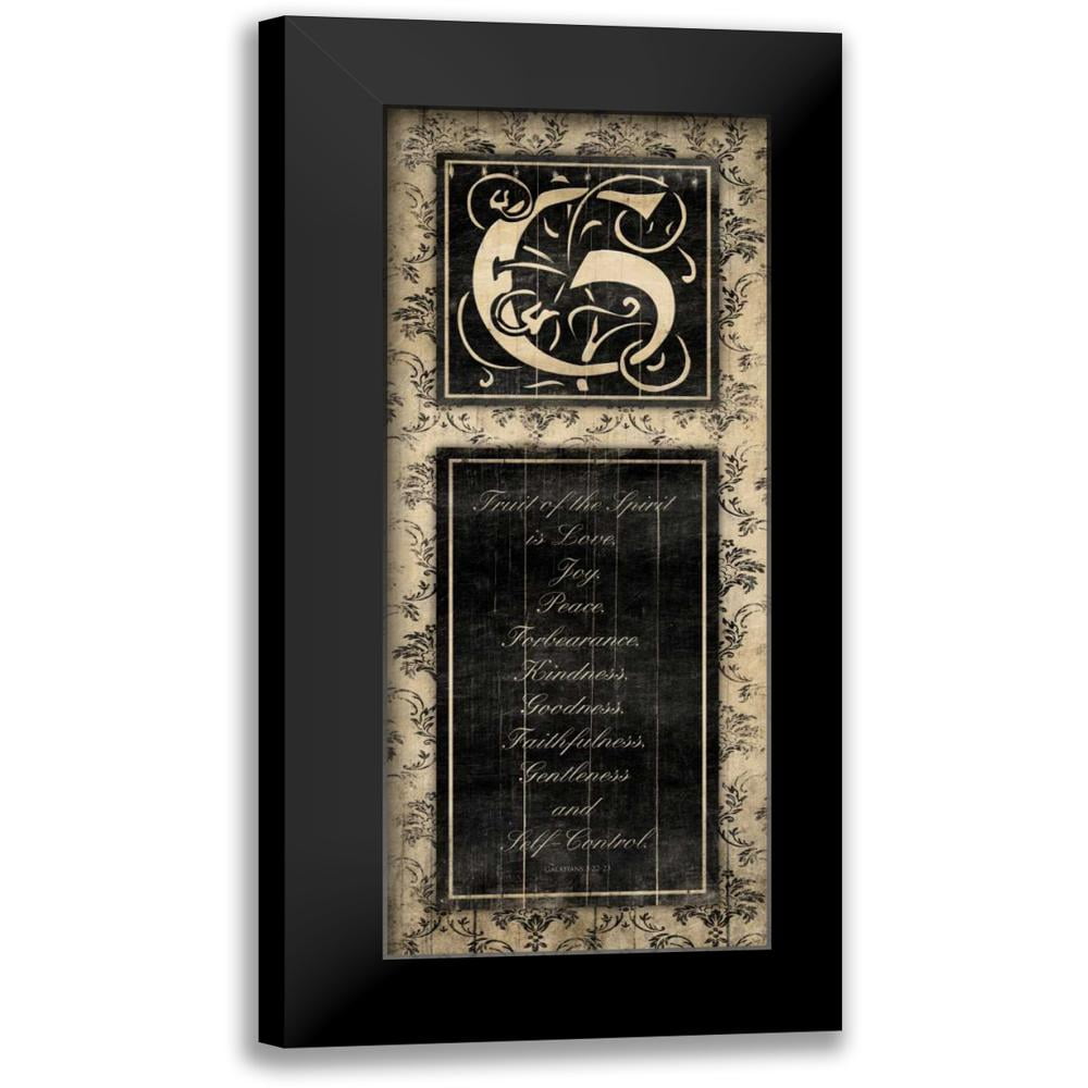 Grey, Jace 8x14 Black Modern Framed Museum Art Print Titled - G Fruit ...
