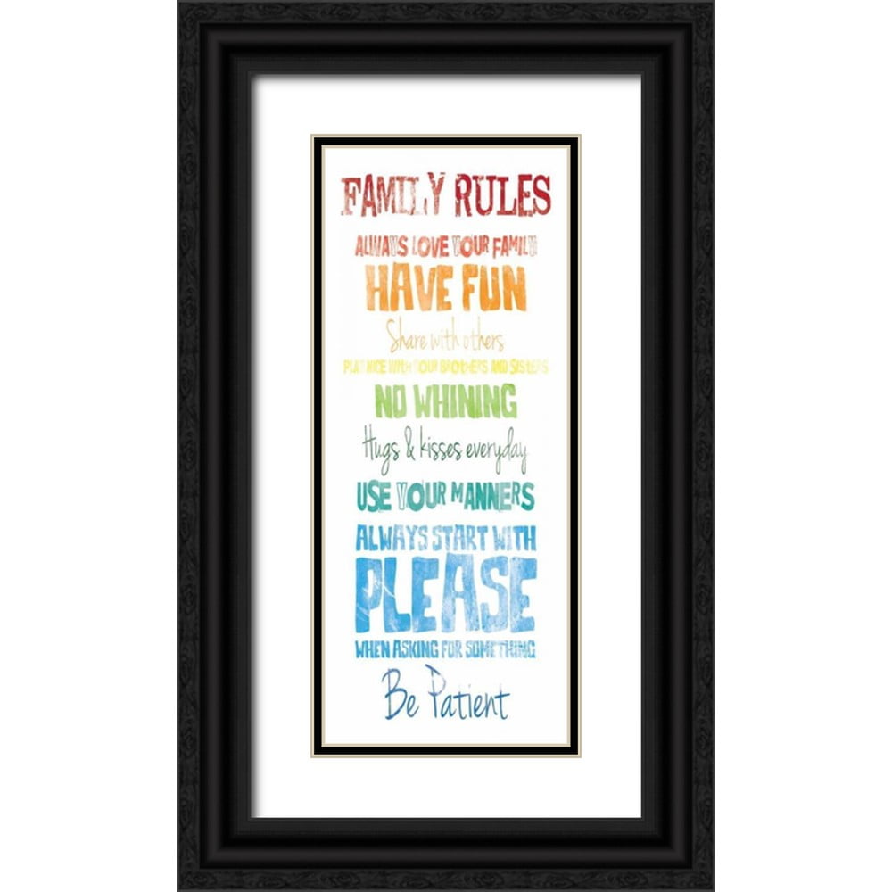 Grey, Jace 8x14 Black Ornate Wood Framed with Double Matting Museum Art ...