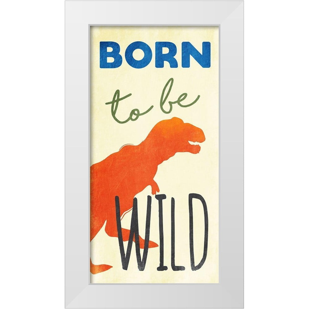 Grey, Jace 9x14 White Modern Wood Framed Museum Art Print Titled - Born ...