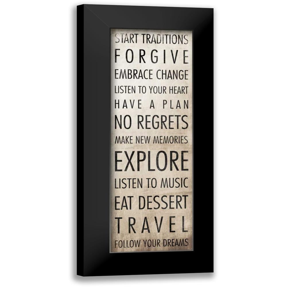 Grey, Jace 9x18 Black Modern Framed Museum Art Print Titled - Start ...
