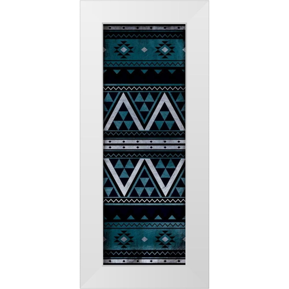 Grey, Jace 9x18 White Modern Wood Framed Museum Art Print Titled ...