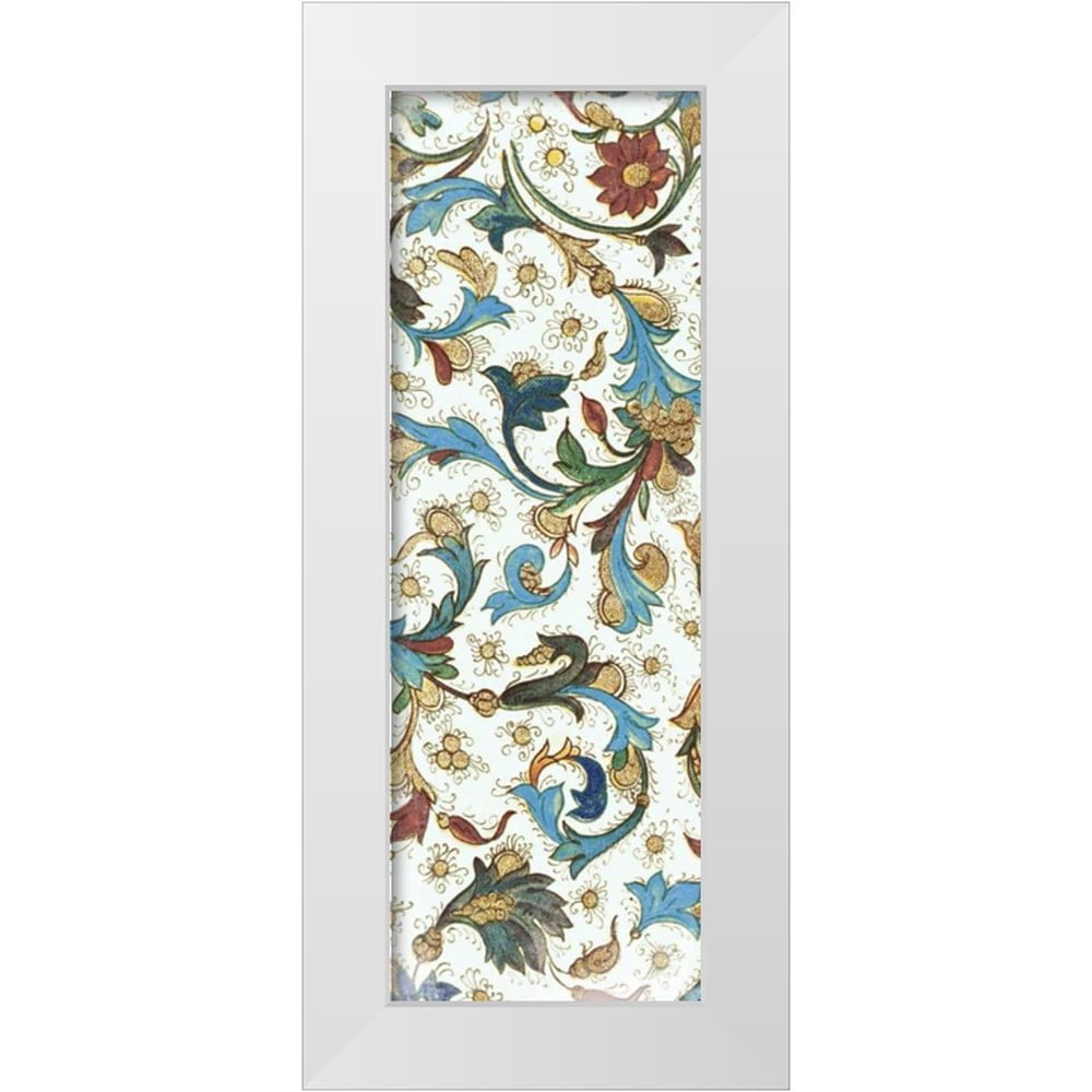 Grey, Jace 9x18 White Modern Wood Framed Museum Art Print Titled ...