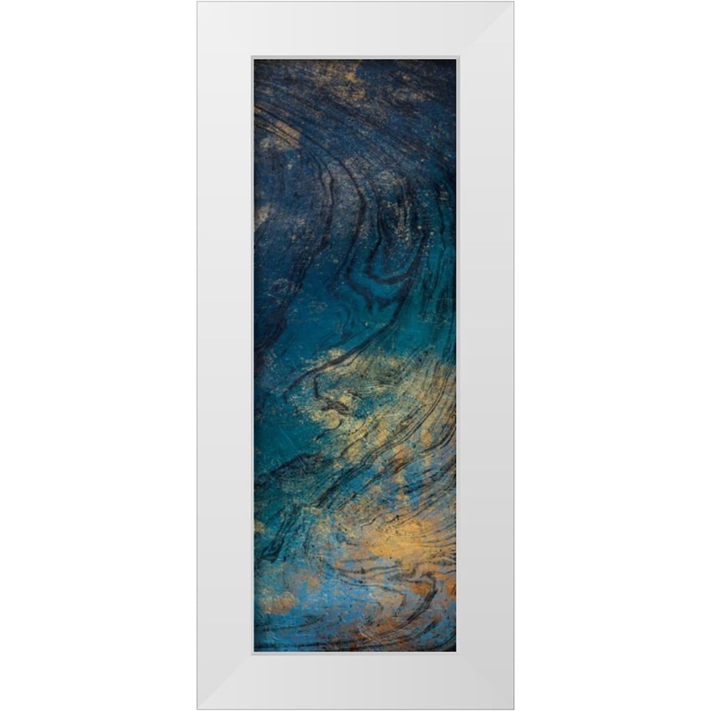 Grey, Jace 9x18 White Modern Wood Framed Museum Art Print Titled ...