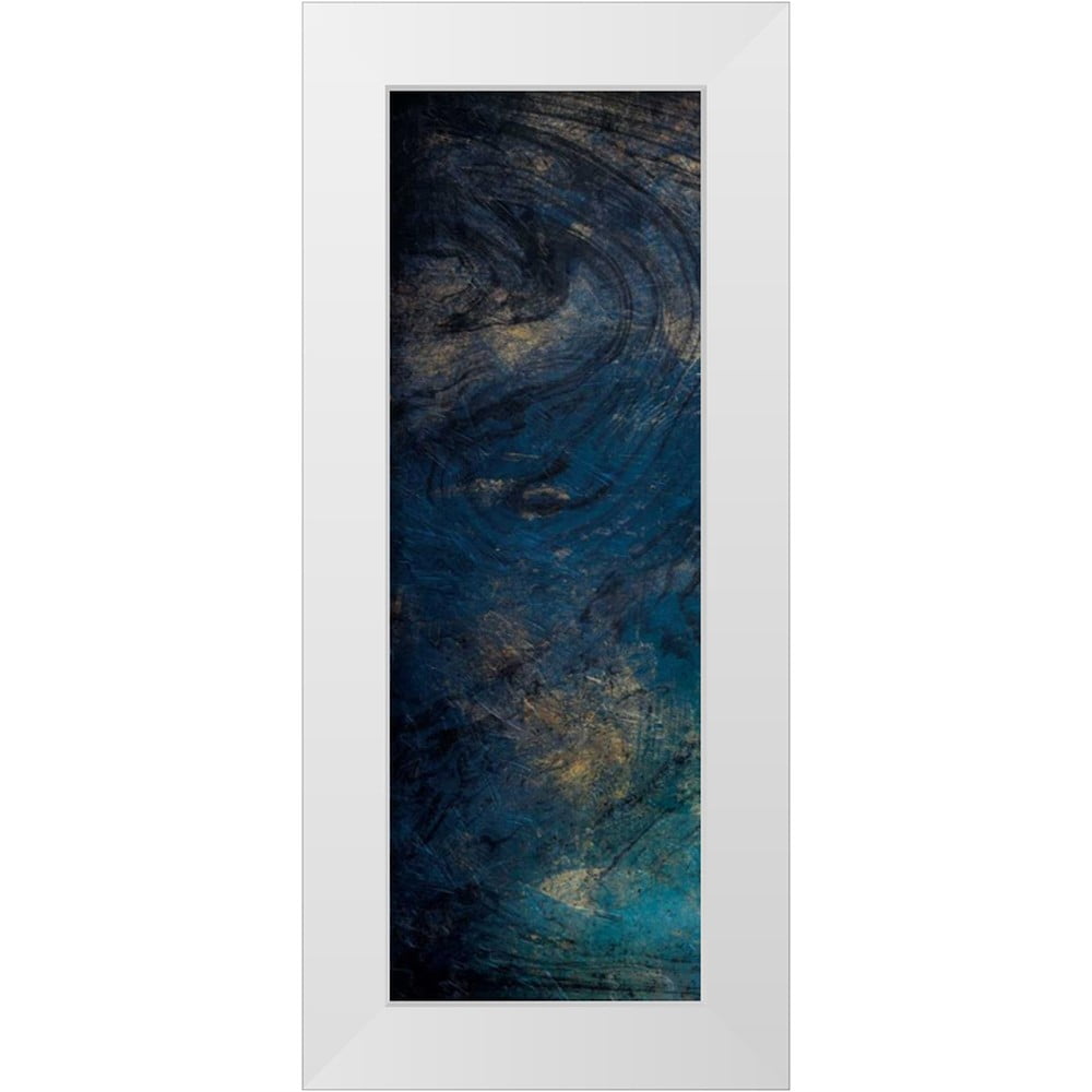 Grey, Jace 9x18 White Modern Wood Framed Museum Art Print Titled ...