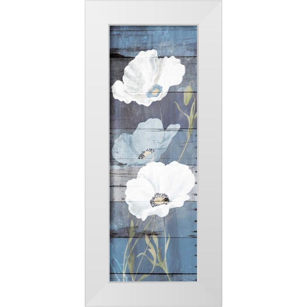 Grey, Jace 9x18 White Modern Wood Framed Museum Art Print Titled - Soft ...