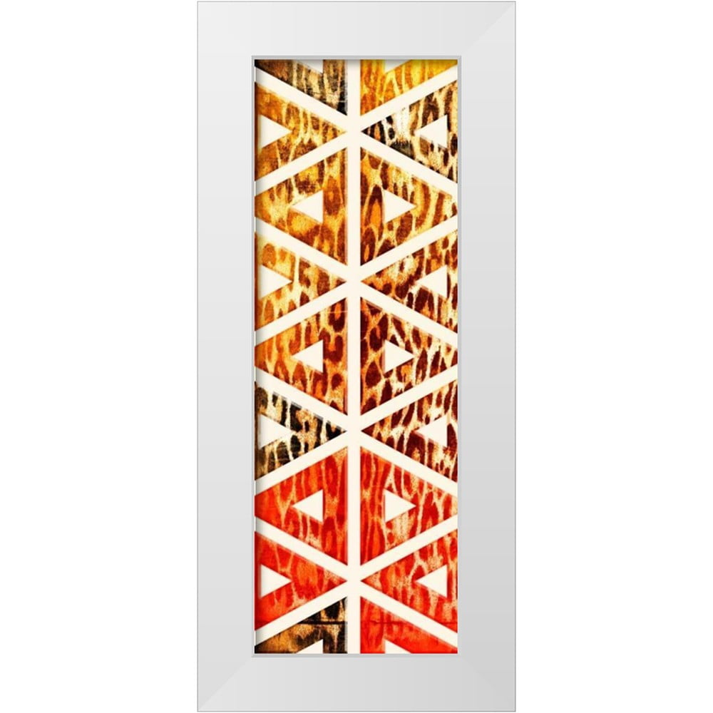 Grey, Jace 9x18 White Modern Wood Framed Museum Art Print Titled ...