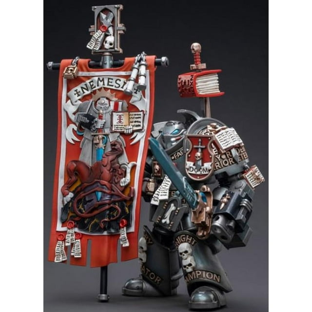 Grey Knights Brotherhood Terminator Squad Flagman 1/18 Scale ...