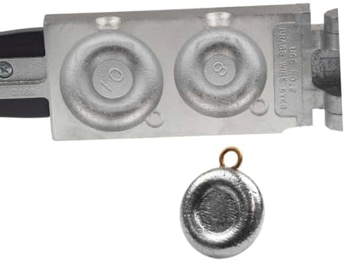 Grey Lead River Fishing Sinker Size: 8 oz, 10 oz - Walmart.com