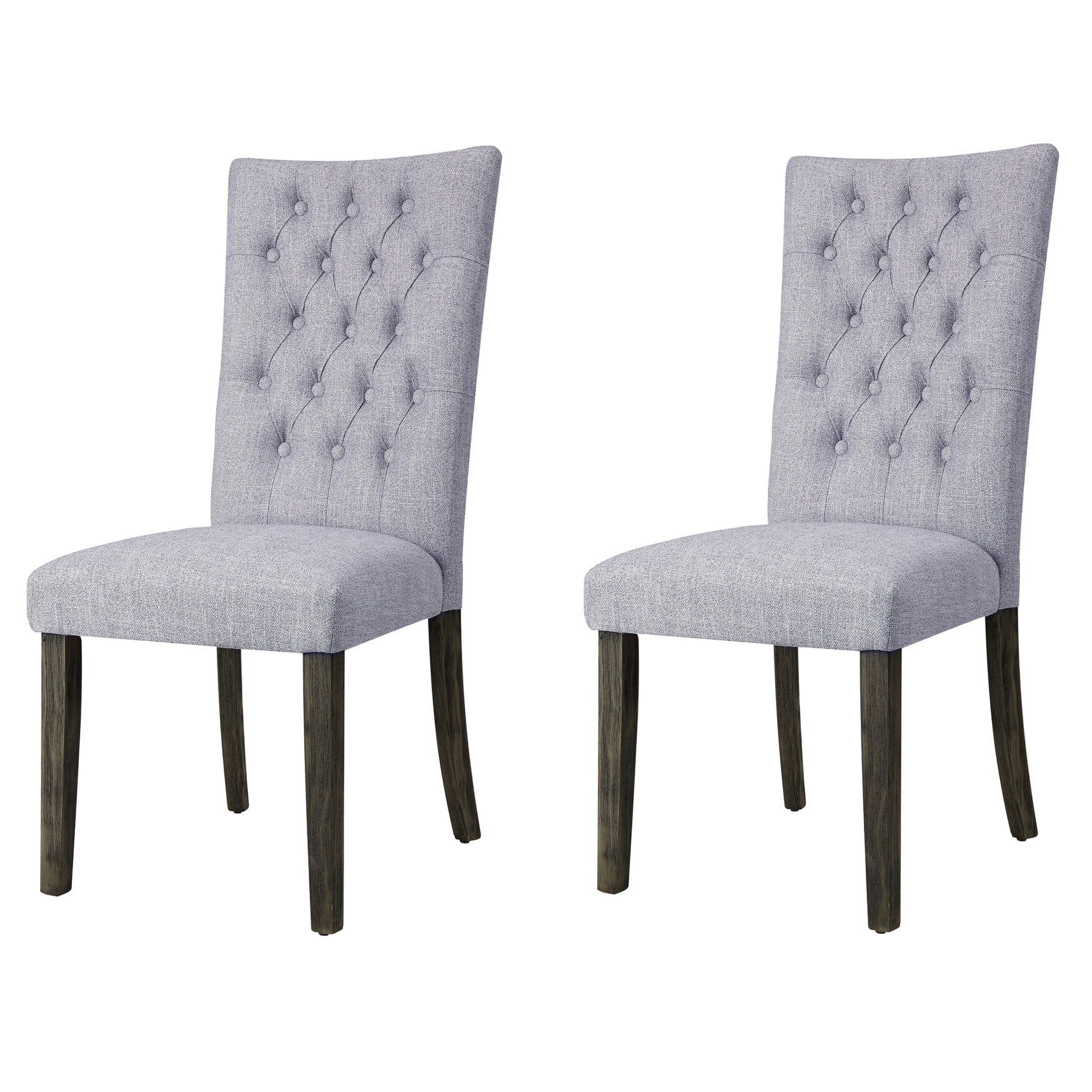 Grey Linen - Parson Chair Design - Dining Room - Complementary Interior ...