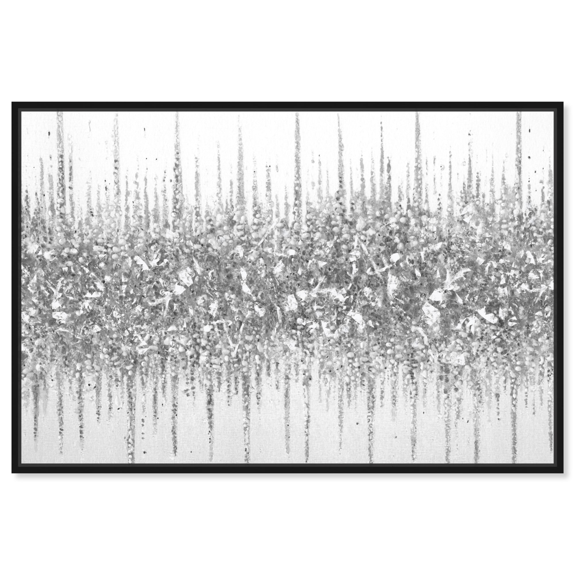 Grey Lines Inspo Canvas Modern Black White Abstract Wall Art by Art ...