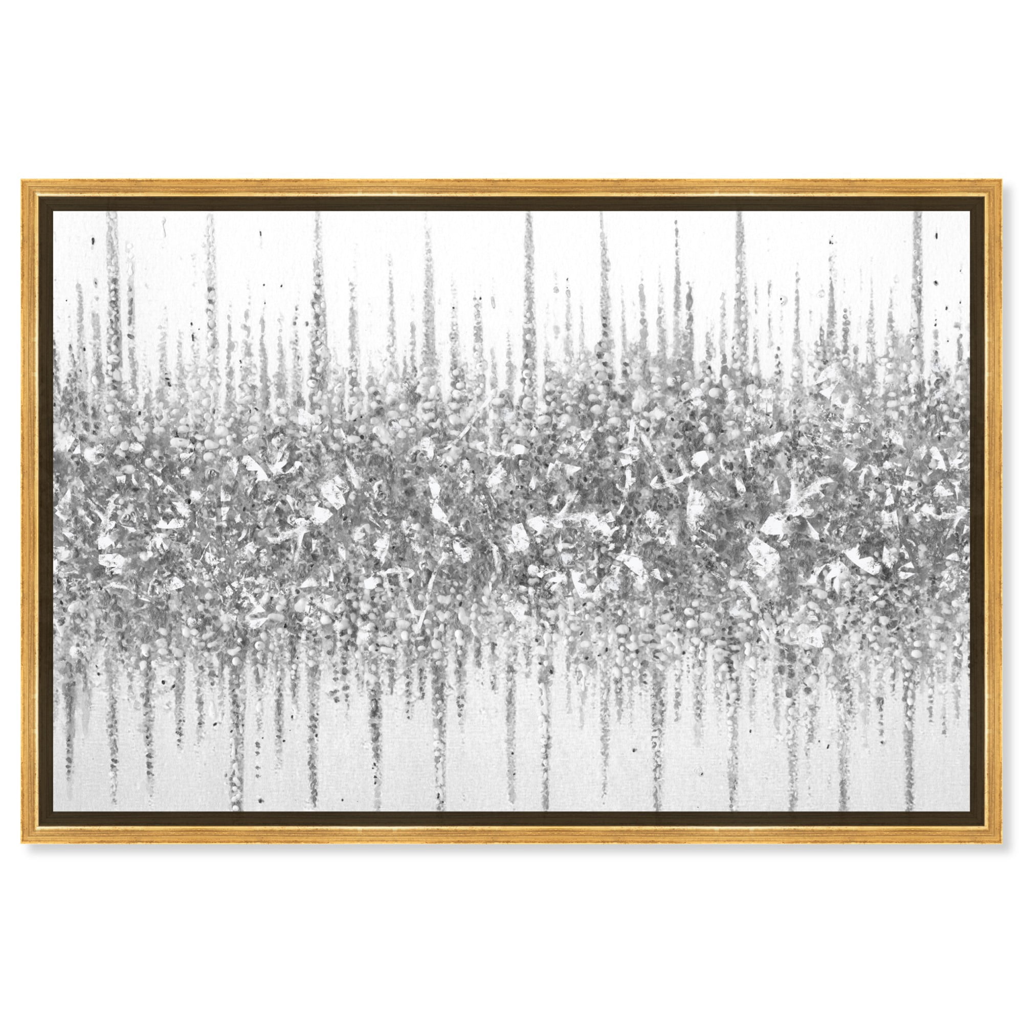 Grey Lines Inspo Canvas Modern Black White Abstract Wall Art by Art ...